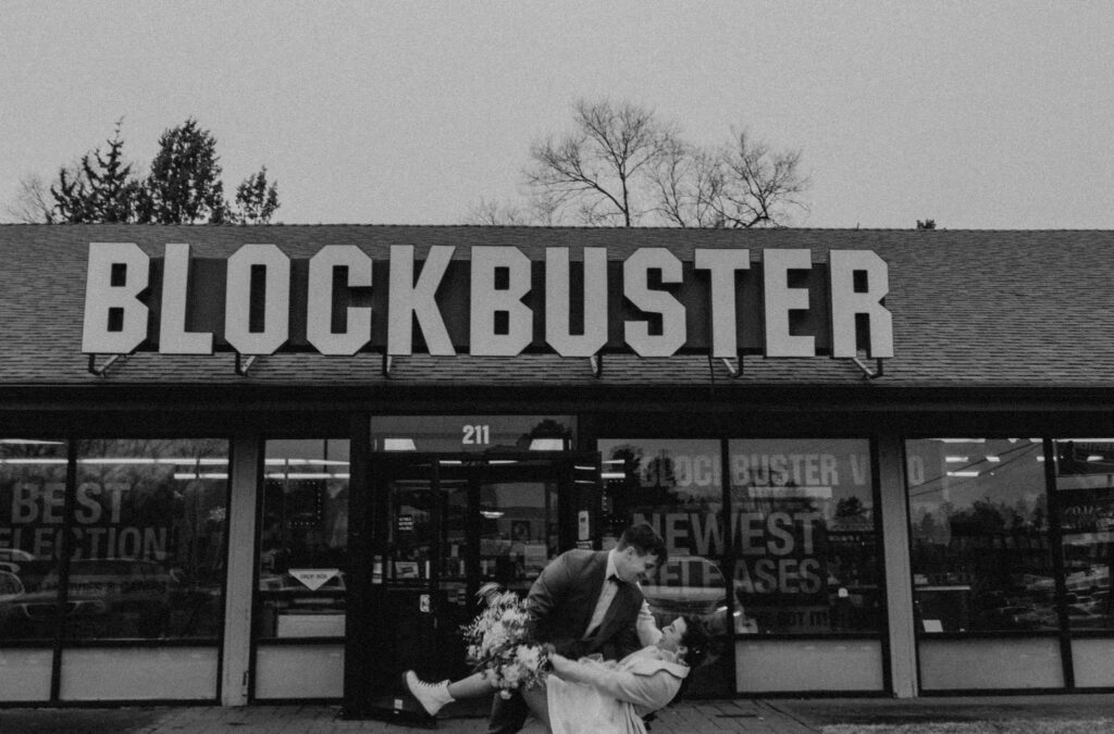 The Last Blockbuster Vintage Elopement | Esther Rohr Photography